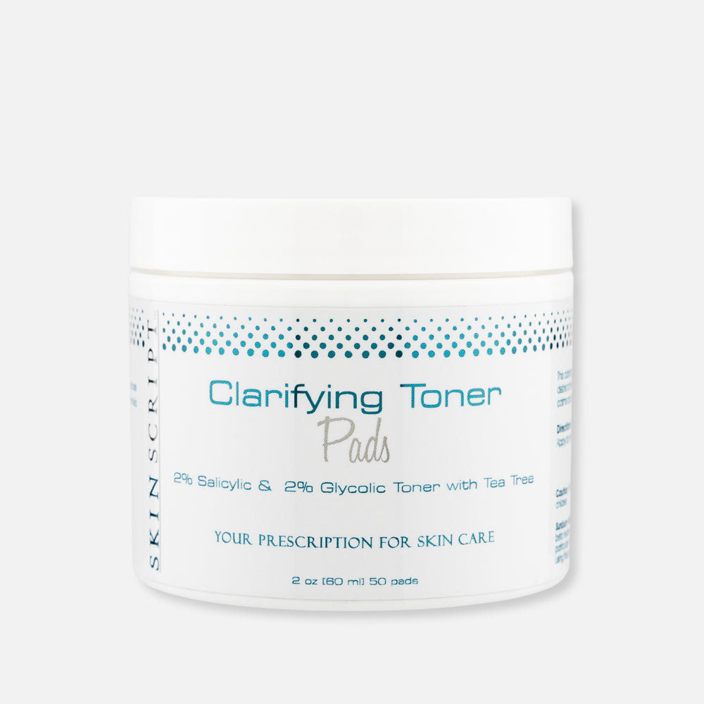 Skin Script Clarifying Toner Pads – Art of Skincare
