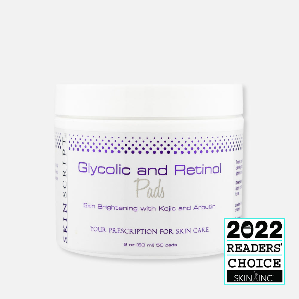 Skin Script Glycolic and Retinol Pads – Art of Skincare