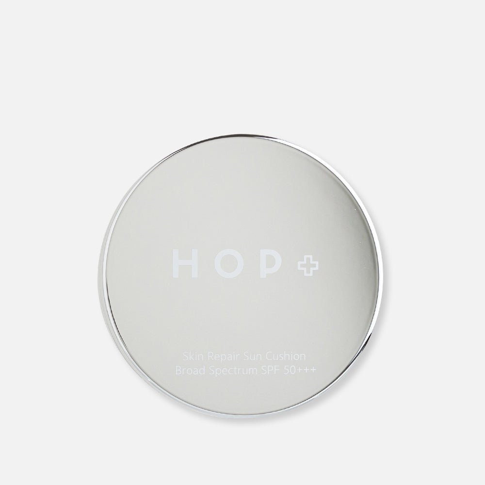 HOP+ PLLA Skin Repair Sun Cushion SPF 50 | Free 24K Gold Sheet Mask on ...
